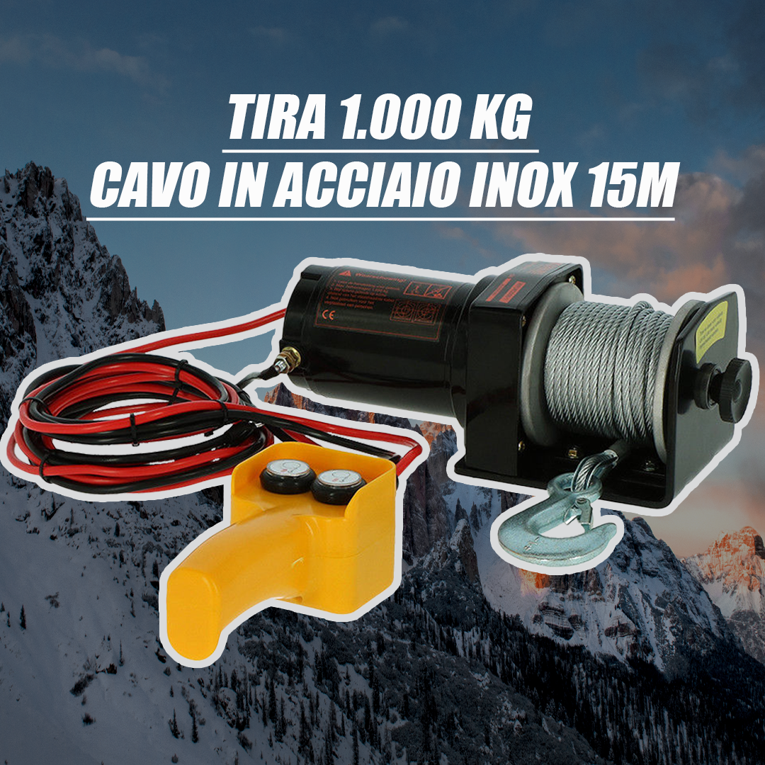 Verricello 1000kg - Passione Off-Road